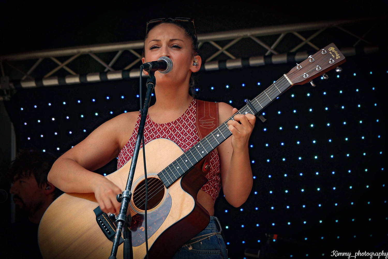Maryne en concert au Passion Vinyl Festival 2023, à Mézières (Fribourg)